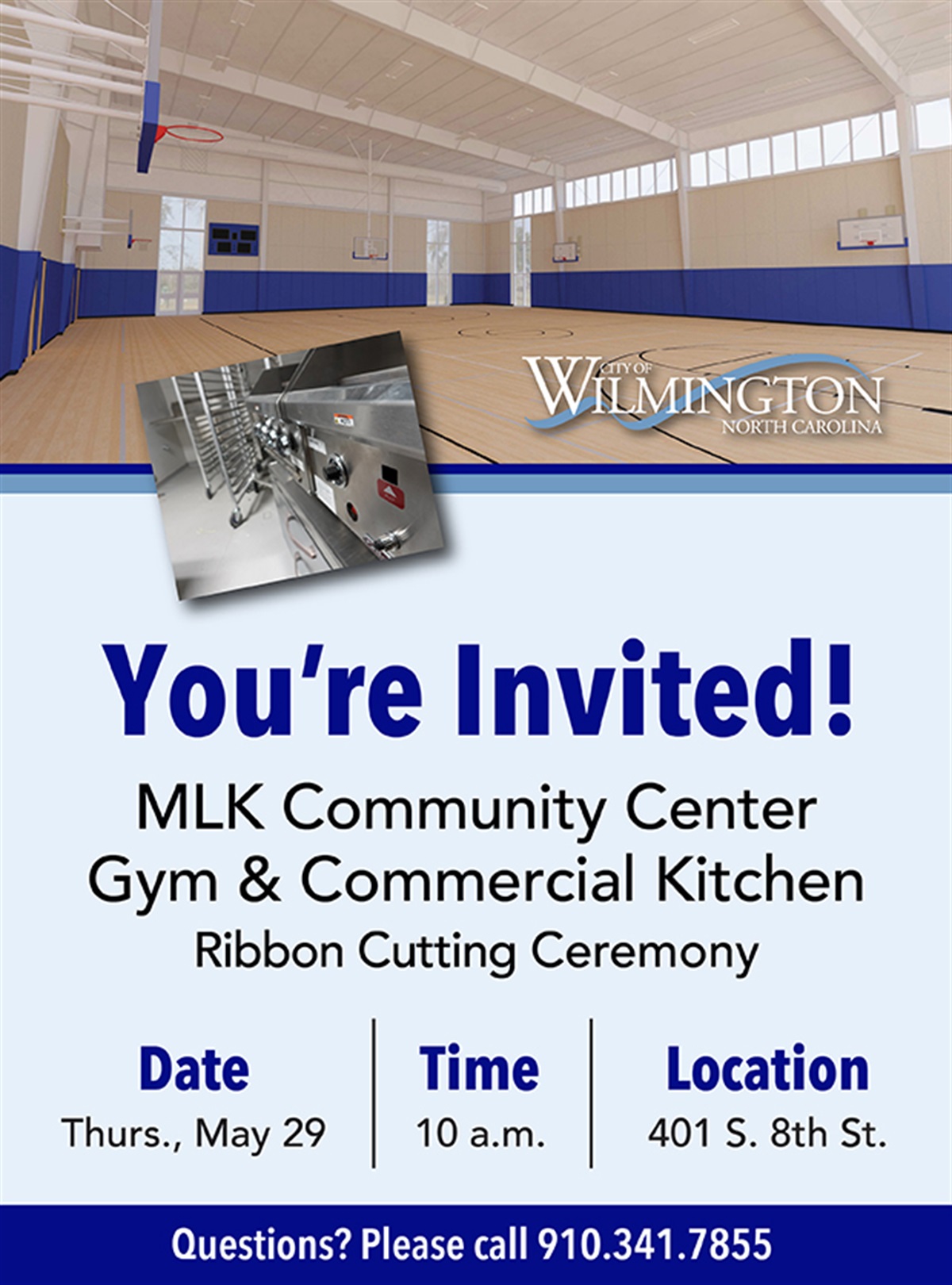 MLK Community Center Ribbon Cutting Ceremony - Wilmington, NC