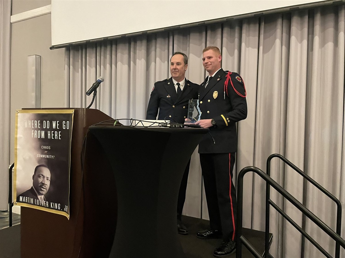 WFD Presents Annual Eric Lacewell Award - Wilmington, NC